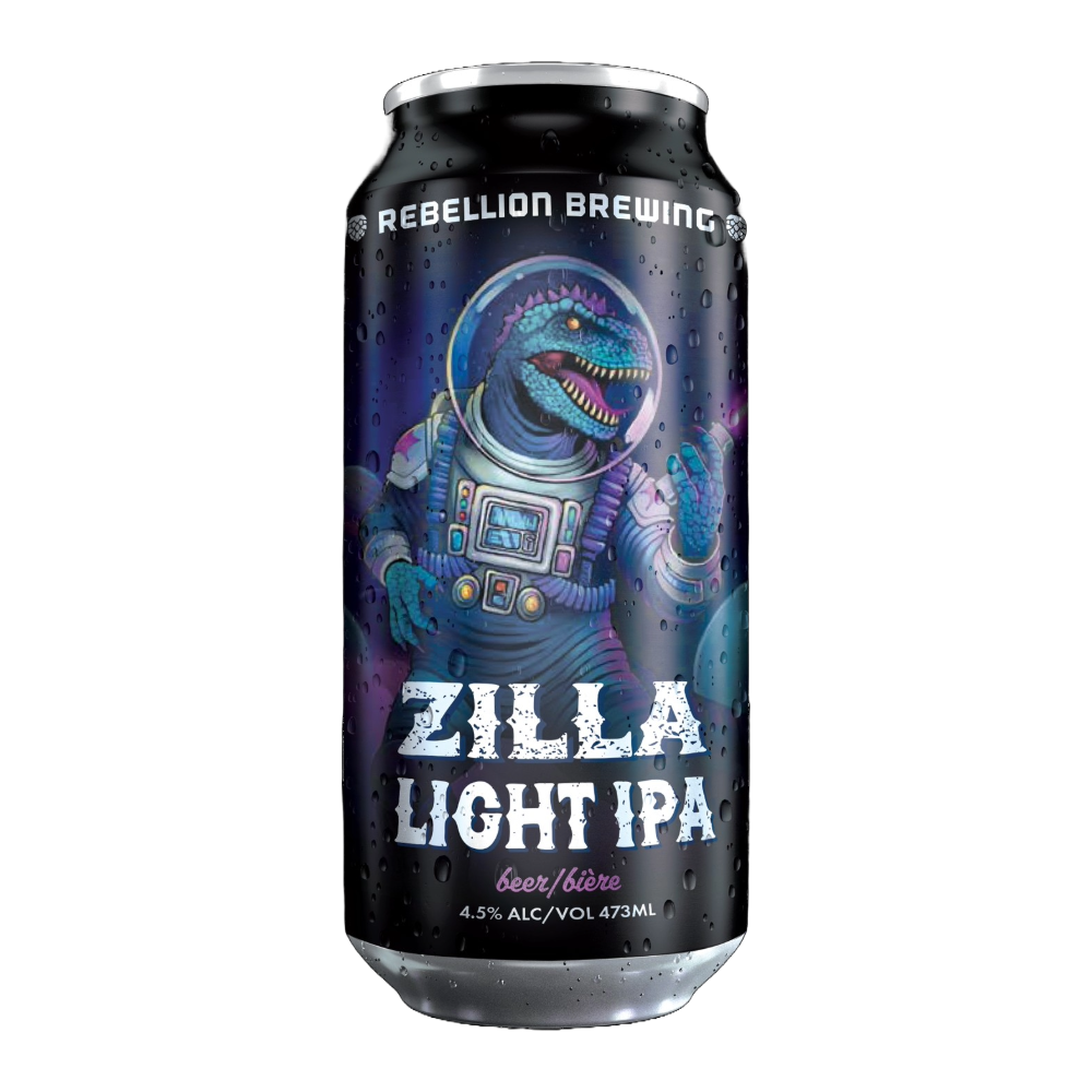 REBELLION ZILLA LIGHT IPA 473ML – STB Direct